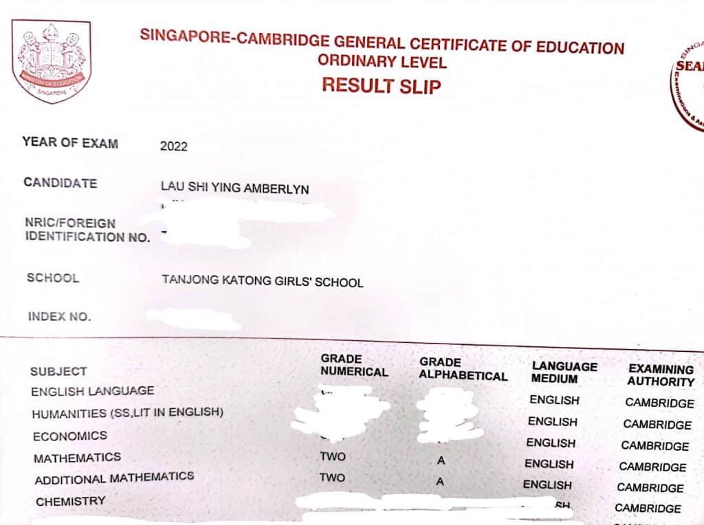 How Amberlyn Went From An Average 40s-50s to Double As For O Level A ...