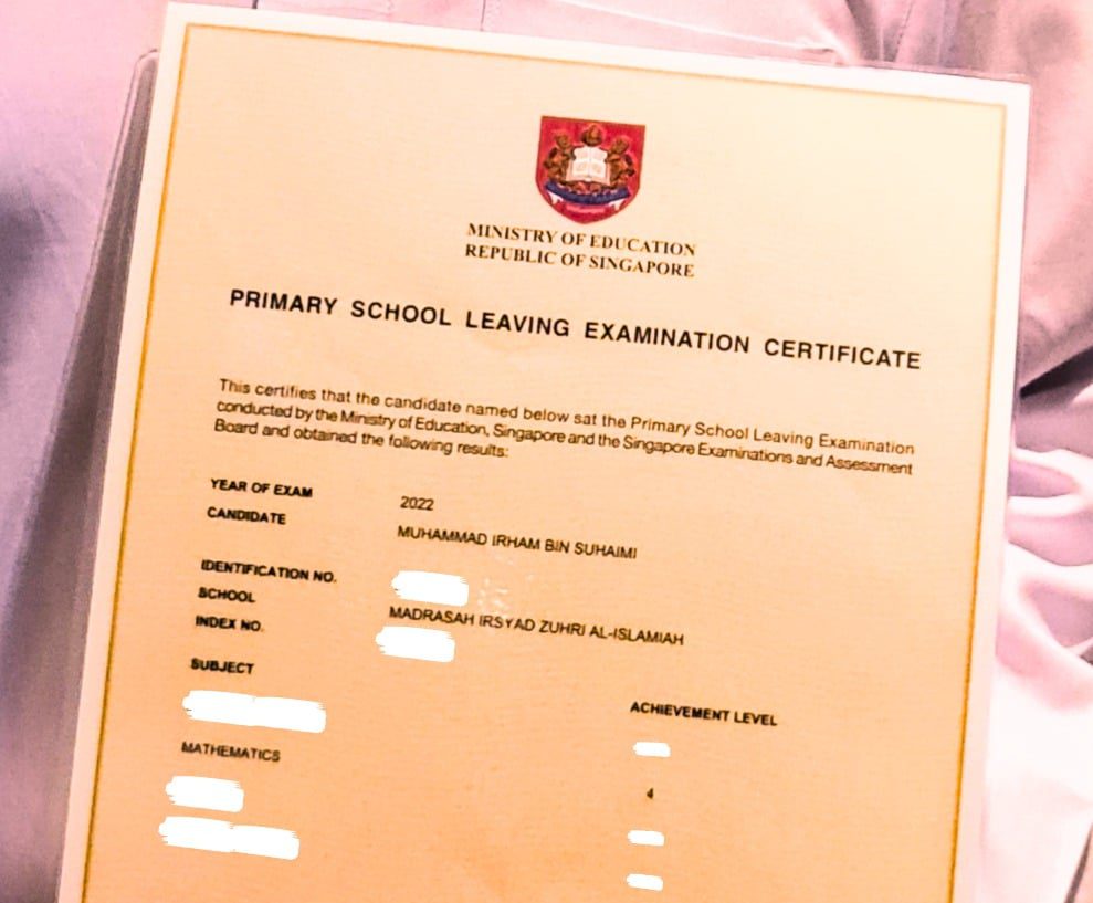 How Muhammad Irham Got An Amazing AL4 For PSLE Maths - Master Maths ...