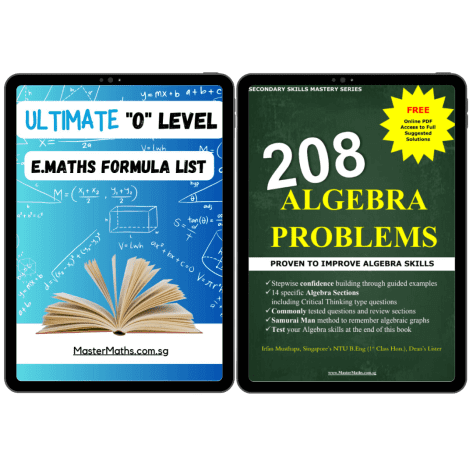 All Secondary Level Maths EBooks - Master Maths Education Centre (PSLE, 'N' to 'O' Levels)